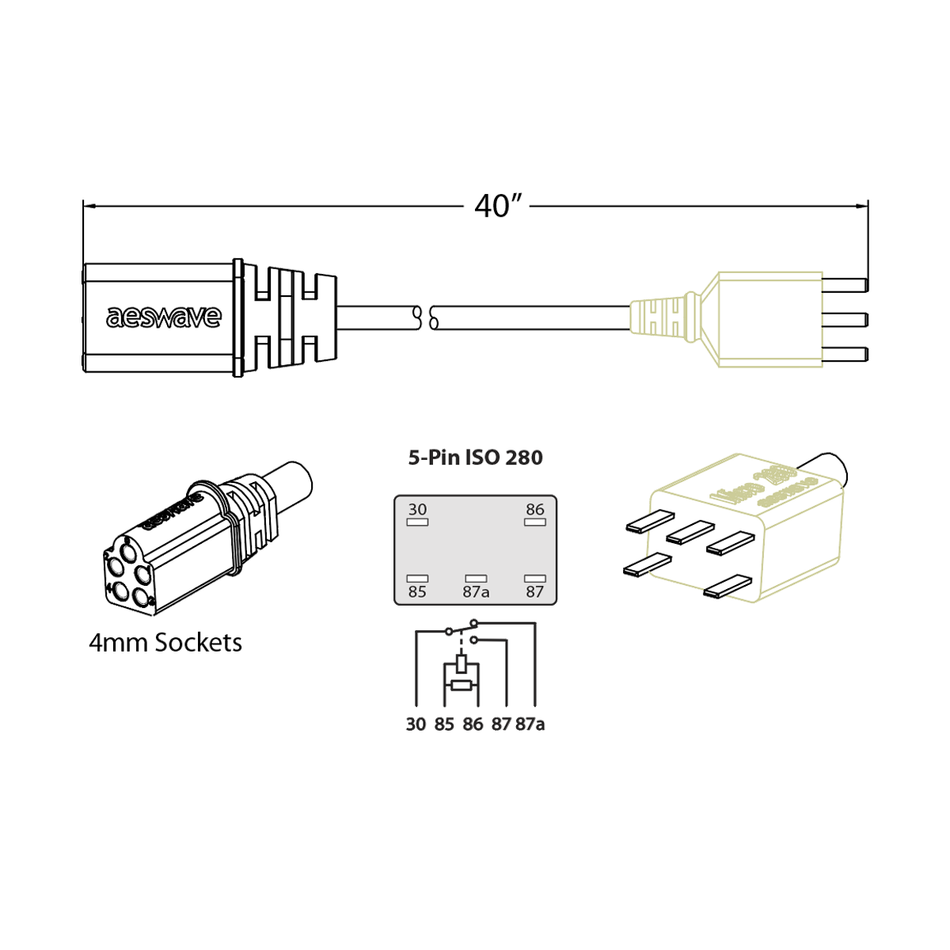 uActivate® 5-pin Set and Universal Cable